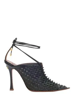 Roberto Cavalli Leather Pumps - Black