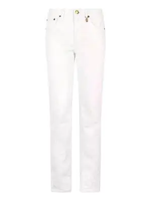 Roberto Cavalli Logo-charm Trousers - White