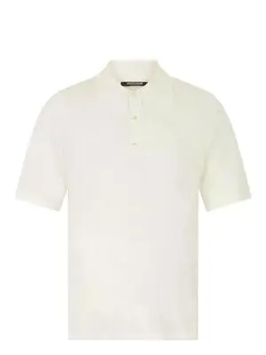 ROBERTO CAVALLI Patterned-jacquard Polo Shirt