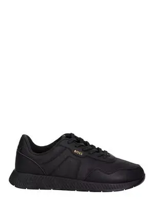 BOSS Lace-up Sneakers - Black