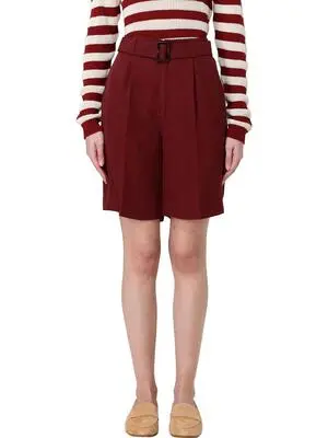 Woolrich Woolrich Beige Belted Shorts Rust