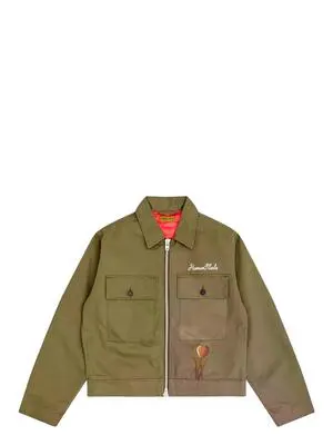 HUMAN MADE Cotton Military Jacket - Green
