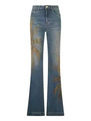 Roberto Cavalli Straight-leg Jeans - Blue