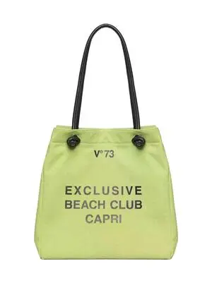 V°73 Logo Shoulder Bag - Green