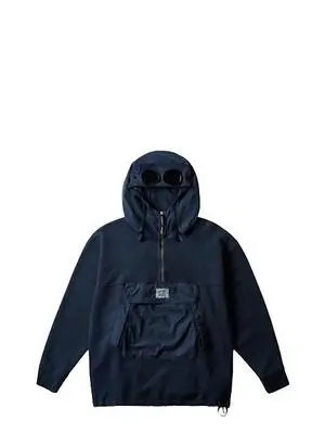 PALACE X C.p. Company Fleece Goggle Hood - Navy Blue