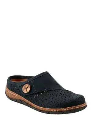 EARTH® Erinn Clogs - Dark Blue