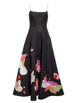 Acler Samstone Floral Gown - Abstract