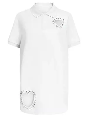 AREA Polo Dress - White