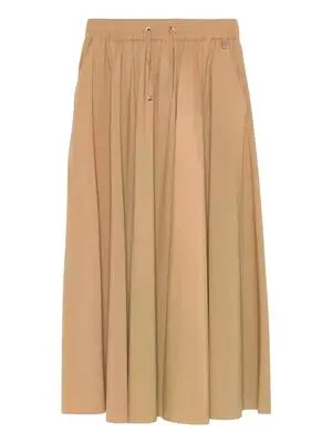 Herno A-line Midi Skirt - Neutrals