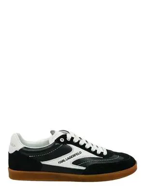Karl Lagerfeld Logo-print Sneakers - Black