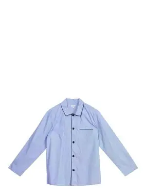 Fleur Du Mal Cotton Pajamas - Blue