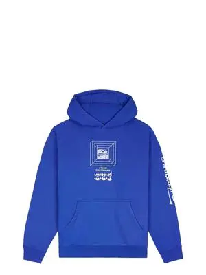 BRAIN DEAD Electronique Hoodie - Blue