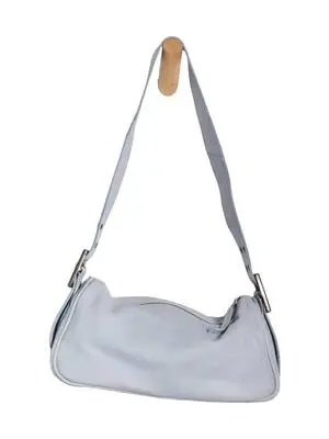Free People Free People Army Candy Leather Baguette Bag Chambray