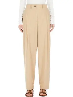 Max Mara Cotton Pants - Beige