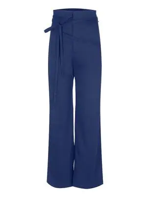PRIME OF LIME Frida Wide-leg Pants - Navy