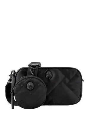 Kurt Geiger Quilted Camera Bag - Black