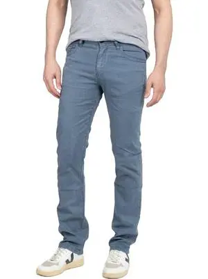 JACK OF SPADES Jack Of Spades Jack Fit Five-Pocket Pants Blue Grey