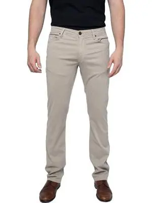 JACK OF SPADES Jack Of Spades Jack Fit Five-Pocket Pants Cement