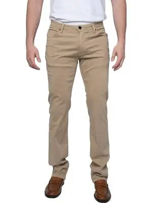 JACK OF SPADES Jack Of Spades Jack Fit Five-Pocket Pants Tan