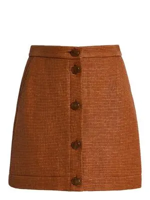 BLAZÉ MILANO Appaloosa Mini Skirt - Brown