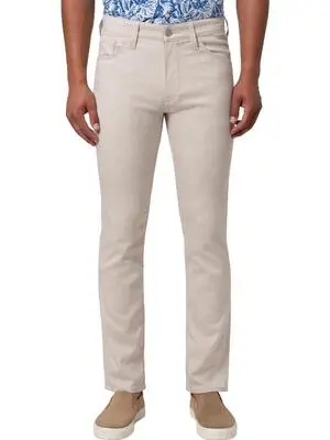 34 Heritage Charisma Straight Leg Twill Pants - Cream Cross Twill