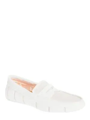 Swims Penny Loafer - White