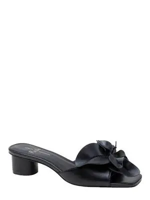 Linea Paolo Idalia Floral Embellished Sandals - Black