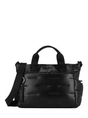 HEDGREN Softy Water Repellent Satchel - Black
