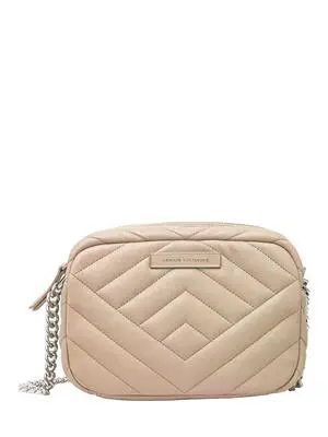 Armani Exchange Quilted Cross Body Bag - Pink