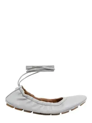 BOSS Ankle-ties Ballerina Flats - Grey