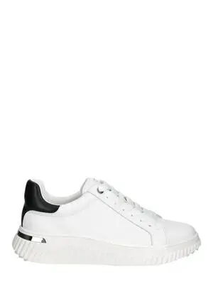 Dkny Logo-lettering Sneakers - White
