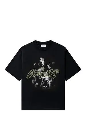 Off-White Script Mary Skate Tee - Black