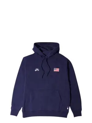 Nike Team Usa Fleece Pullover Hoodie - Blue