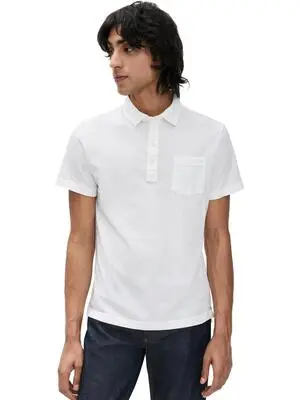 Billy Reid Pensacola Polo - White