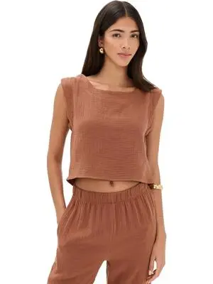 LE BOP Odette Top - Mocha
