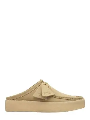 Clarks Wallabee Cup Mule Warmlined - Maple Suede