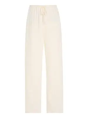 Eterne Brody Cotton Gauze Pants - Ivory