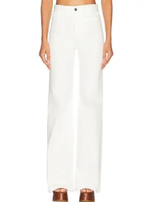 Chloé Straight Leg Jeans - White