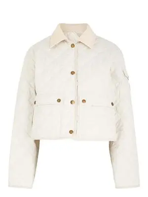 Moncler Chitre Quilted Shell Jacket - Ivory