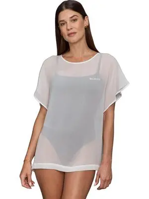 Balmain Sheer T-shirt - White