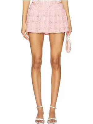 GUIZIO Floriane Mini Skirt - Pink