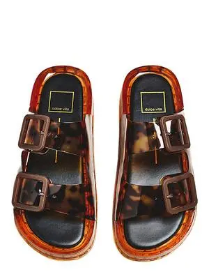 Dolce Vita Julio Jelly Sandals Tortoise