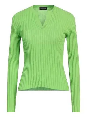 ROBERTO COLLINA Knitted Cotton Sweater - Green