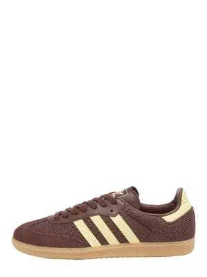 Adidas Samba OG Sneakers Shadow Brown/powder Yellow