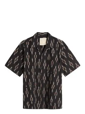 KARDO Pedro Handwoven Vacation Shirt - Black