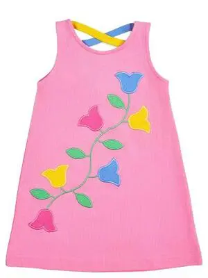 FLORENCE EISEMAN Knit Tulip Dress - Pink / Multicolor