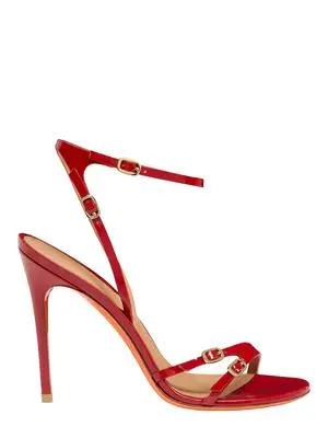 SANTONI Santoni Patent Leather High-Heel Sandals