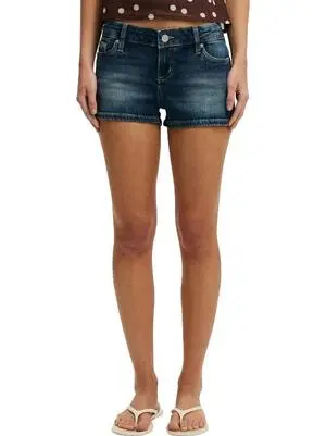 COTTON ON Micro Low Denim Short Virgo Blue