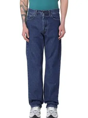 Carhartt Work In Progress Straight Leg Jeans - Blue