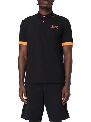 SUN 68 Polo Shirt - Black